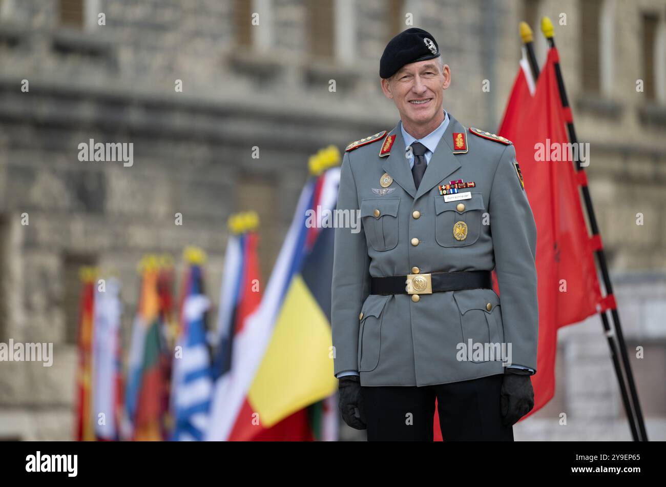 Ulm, Germany. 10th Oct, 2024. Lieutenant General Kai Ronald ...