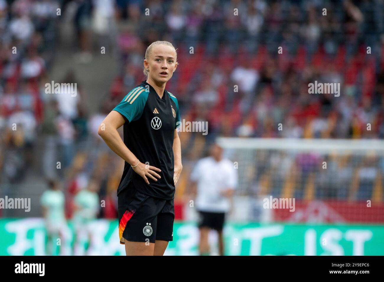 Lea Schueller (Deutschland, #07), GER, Deutschland (GER) vs Oesterreich ...