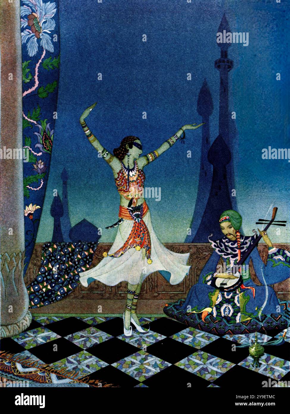 Virginia Frances Sterrett - Arabian Nights - Morgiana - The Story of ...