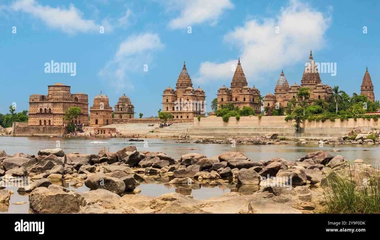 Marvellous Chhatris of Orchha.The Chhatris of Orchha are a group of ...