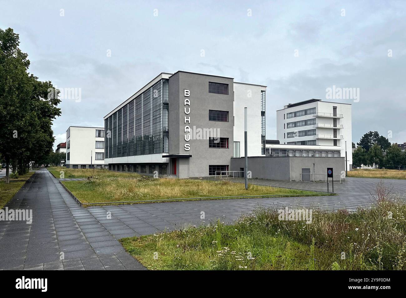 Bauhaus Dessau DEU, Deutschland, Germany, Dessau, Sachsen-Anhalt, 28.07 ...