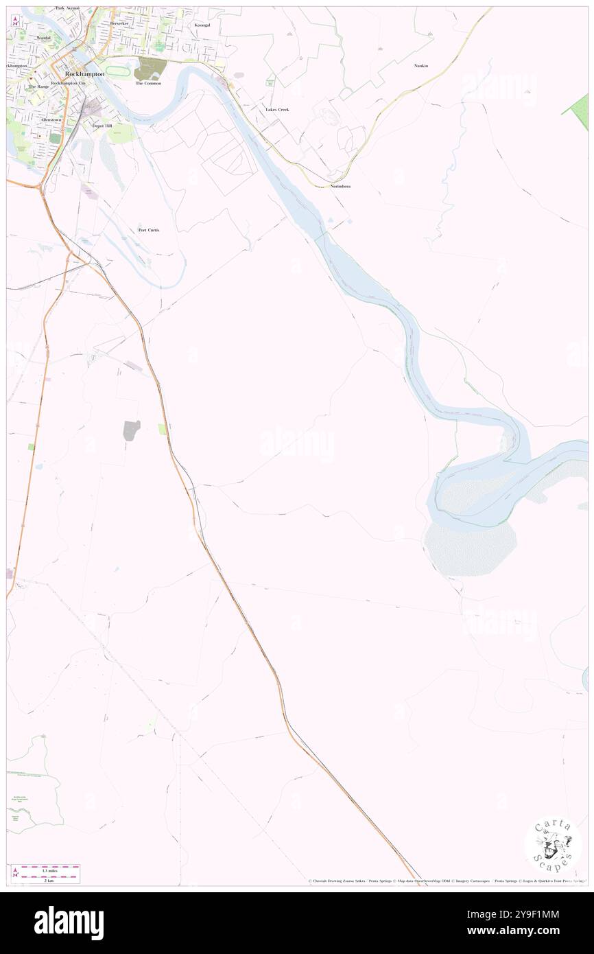 Midgee, Rockhampton, AU, Australia, Queensland, S 23 31' 0'', N 150 33 ...