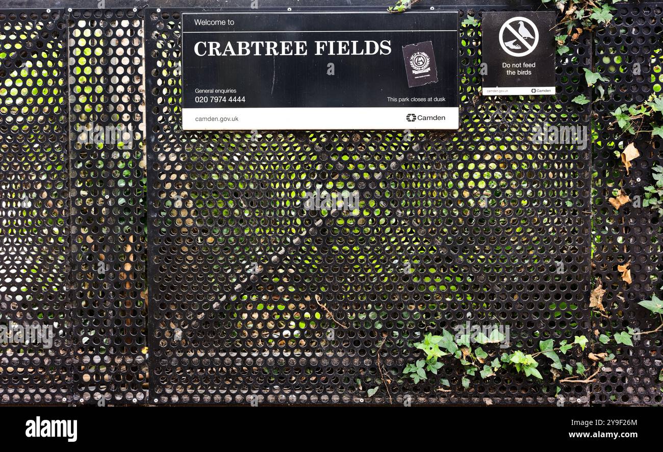 Crabtree Fields, Fitzrovia, London, England Stock Photo - Alamy