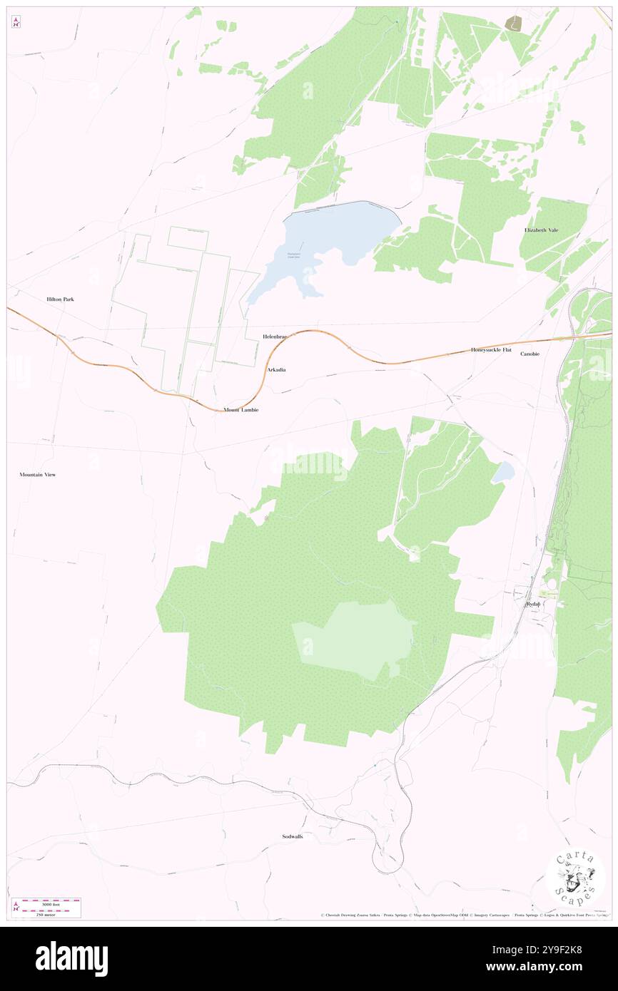 Mount Lambie, Lithgow, AU, Australia, New South Wales, S 33 26' 58'', N ...