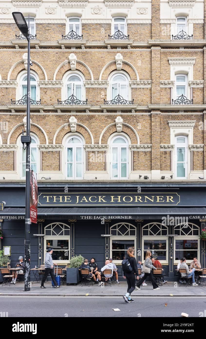 The Jack Horner pub, Fitzrovia, London, England Stock Photo - Alamy