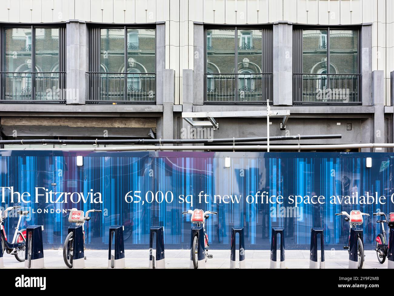 The Fitzrovia, offices, London, England Stock Photo - Alamy