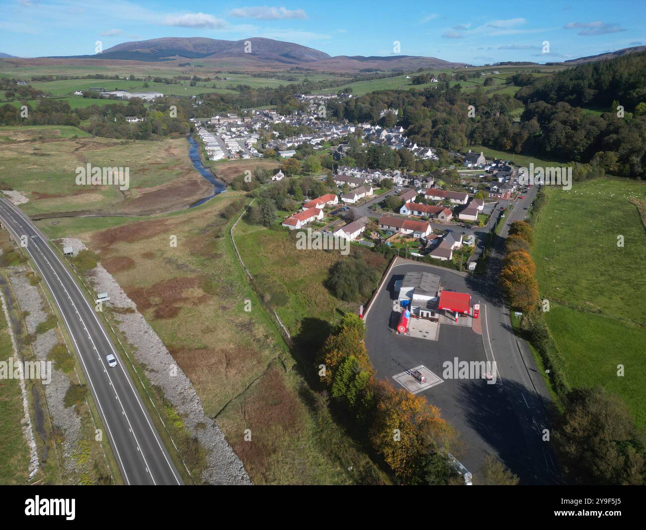 A75 and road hi-res stock photography and images - Alamy