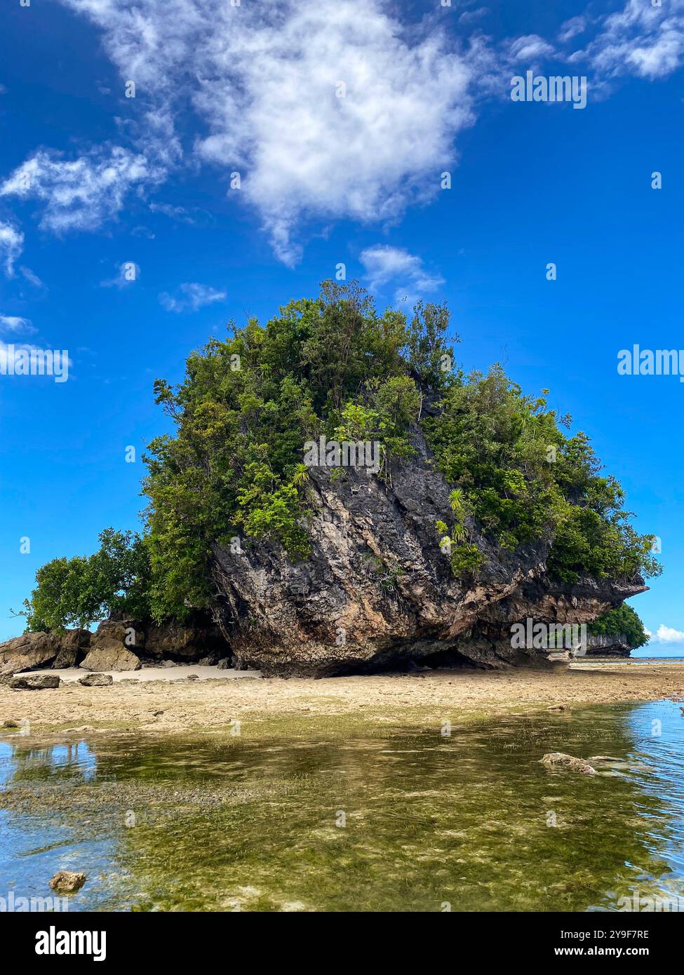 Beautiful island with rock structures. Britania Group of Islands ...