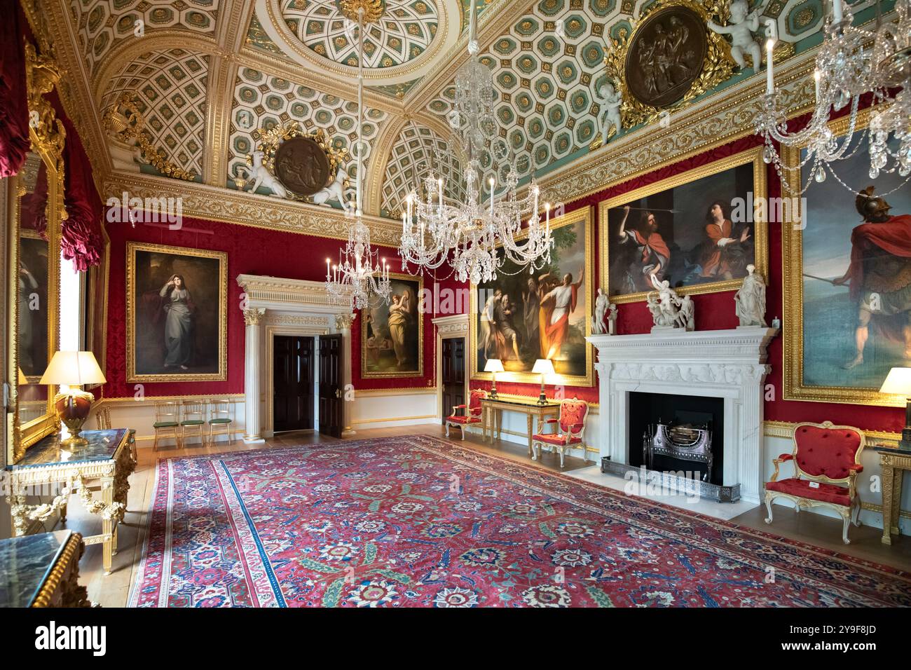 The Great Room, Spencer House. A historic house in London belonging to ...