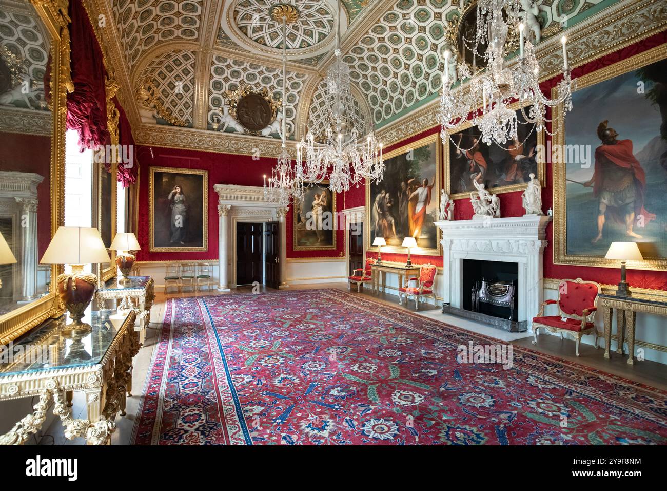 The Great Room, Spencer House. A historic house in London belonging to ...