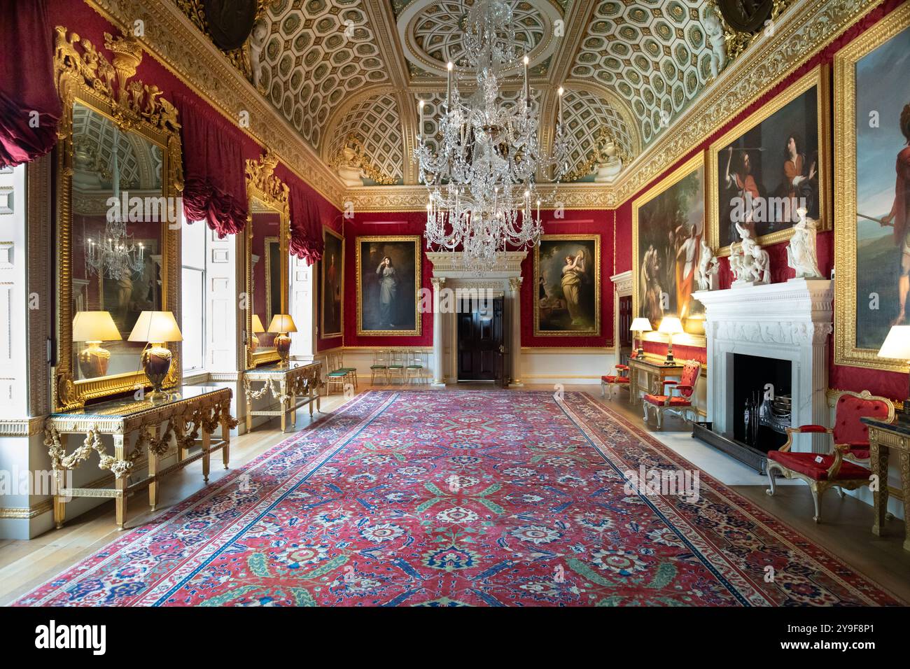 The Great Room, Spencer House. A historic house in London belonging to ...