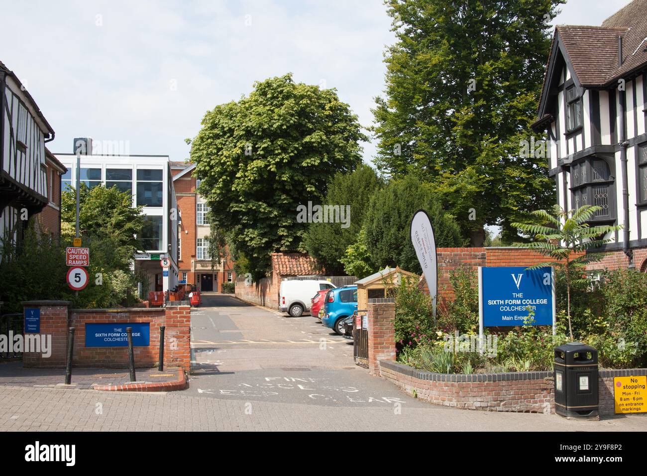 The Sixth Form College in Colchester, Essex in the United Kingdom Stock ...