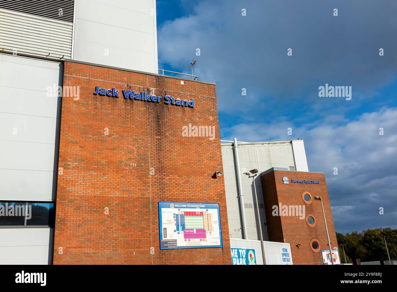 Ewood Park, Blackburn, Lancashire, UK. Home of one of the founding ...