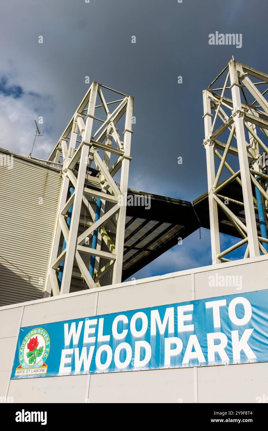 Ewood Park, Blackburn, Lancashire, UK. Home of one of the founding ...