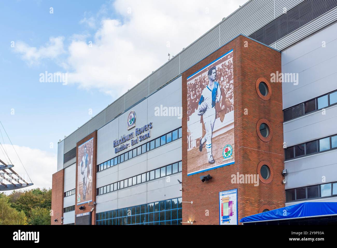 Ewood Park, Blackburn, Lancashire, UK. Home of one of the founding ...