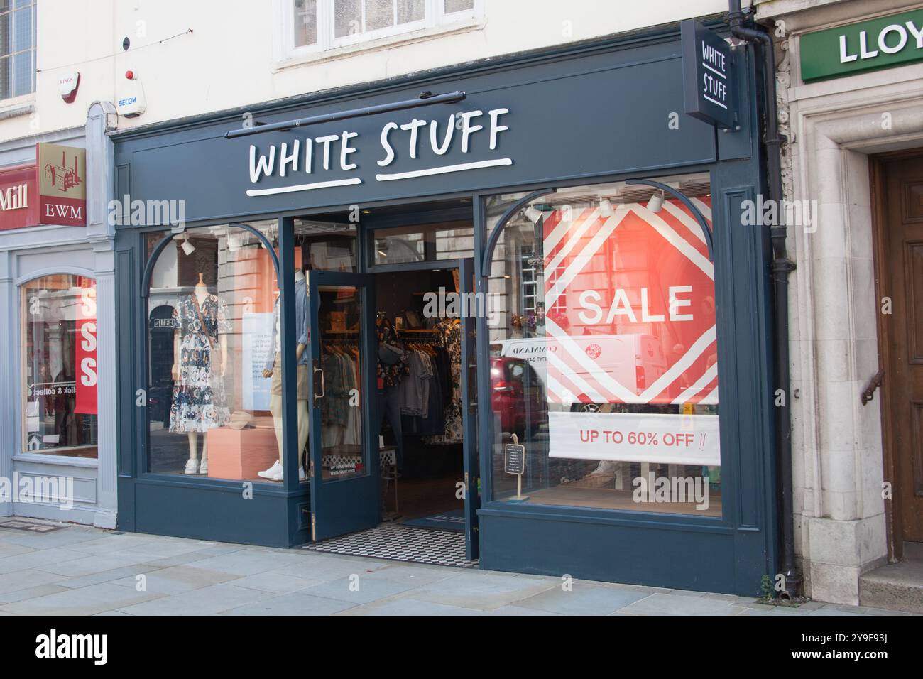 The White Stuff shop on the High Street in Colchester, Essex in the ...