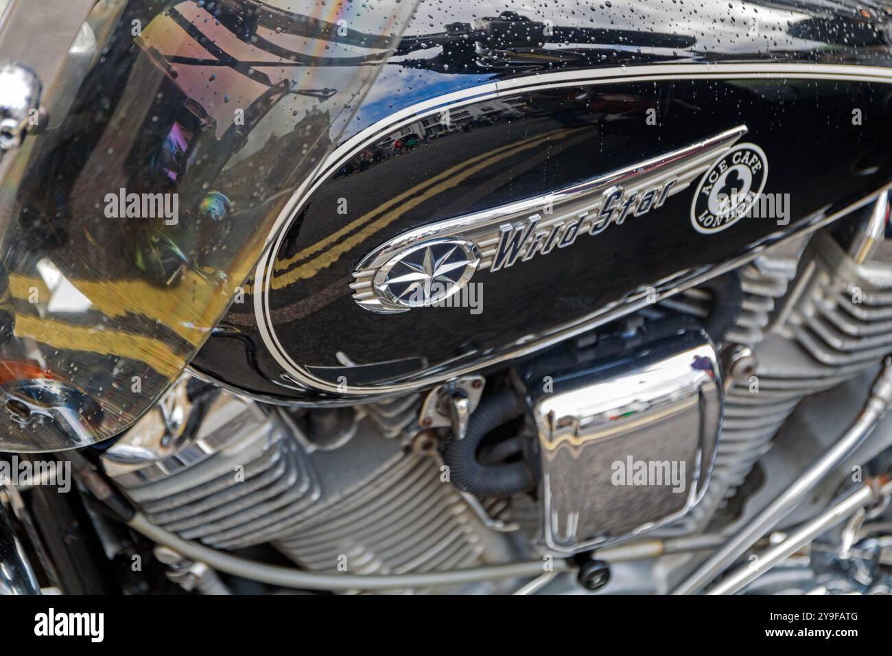 Yamaha Wild Star. Ribble Valley Scooter Rally 2024 Stock Photo - Alamy