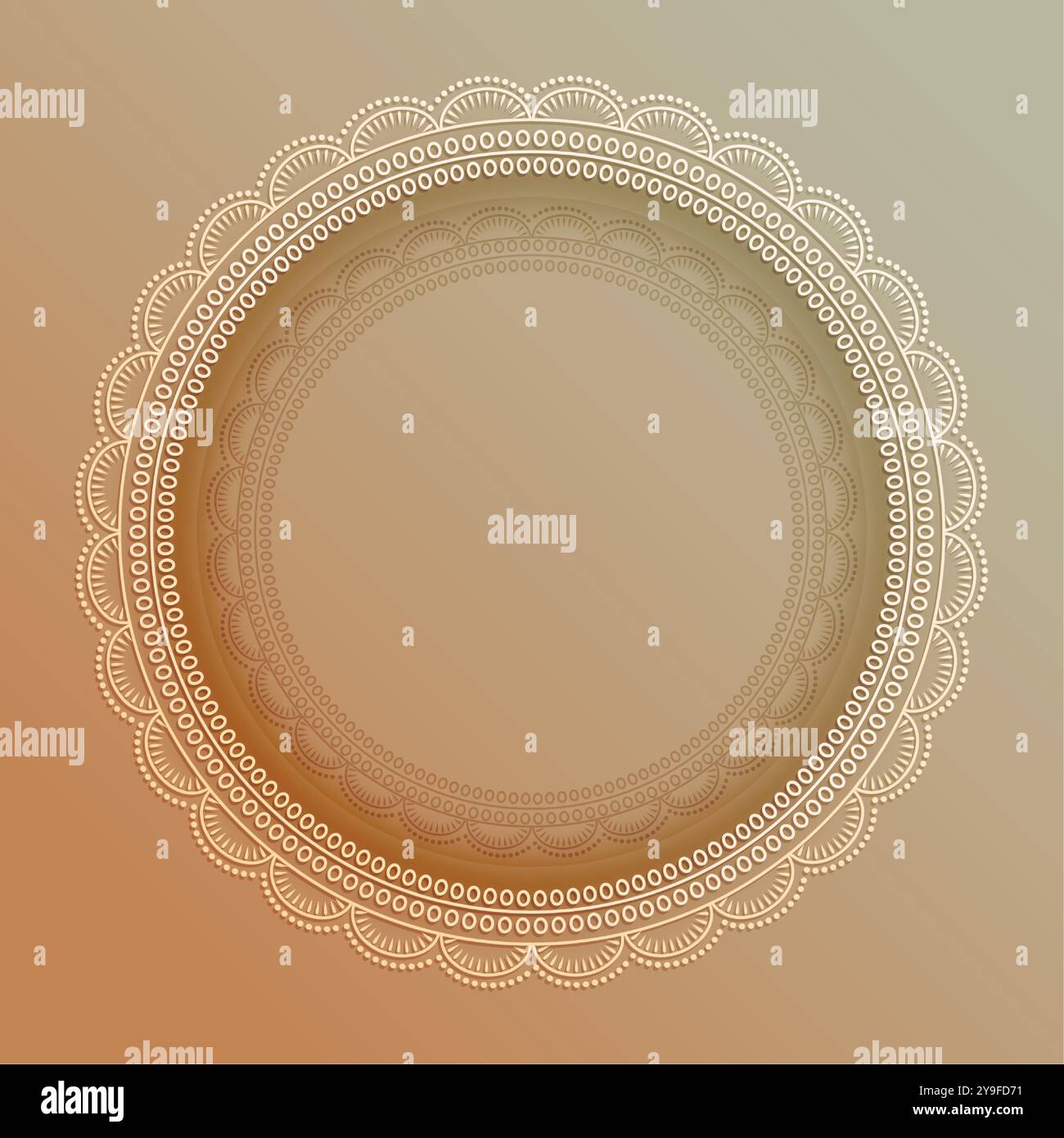 elegant lace frame background for ornamental embroidery design vector ...