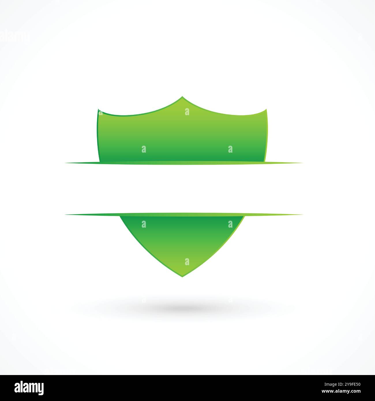 safe and approved modern barrier element for your digital safety vector ...