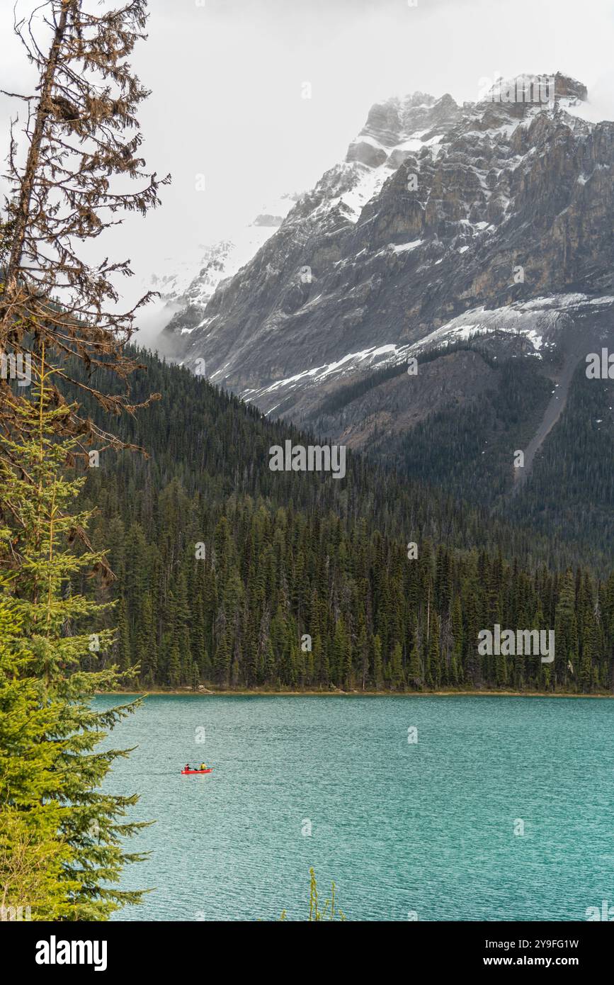Stunning nature scenes at Emerald Lake, Yoho National Park during ...