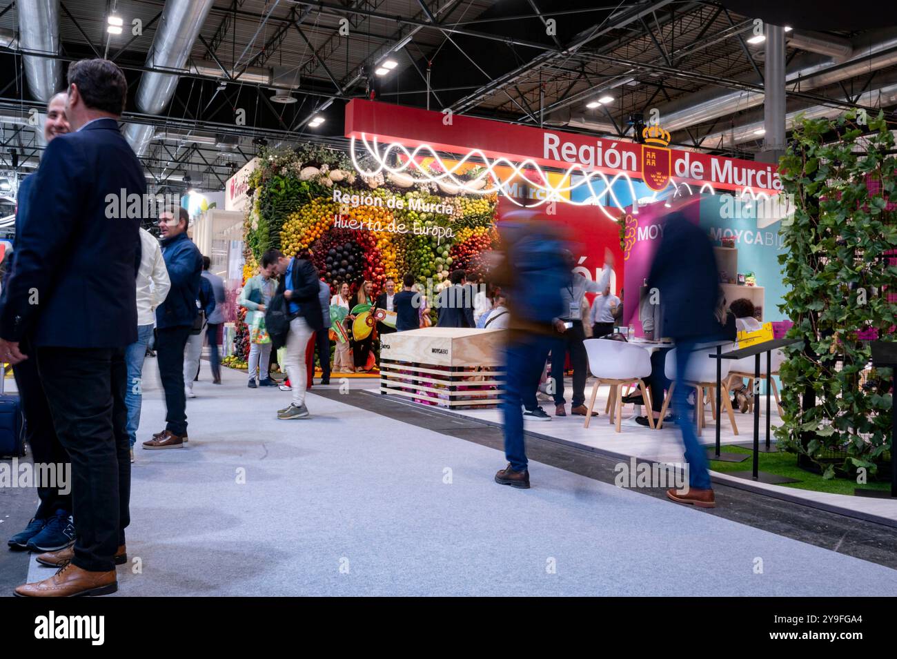 Fruit Attraction 2024 in Madrid, Spain The Murcian pavilion seen during the 16th edition of the ...