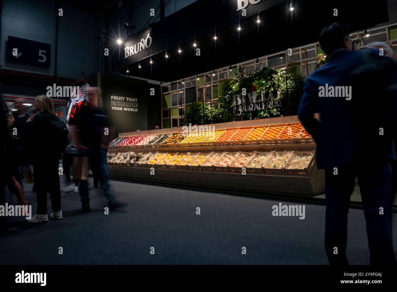 Fruit Attraction 2024 in Madrid, Spain The Bruno pavilion seen during the 16th edition of the ...