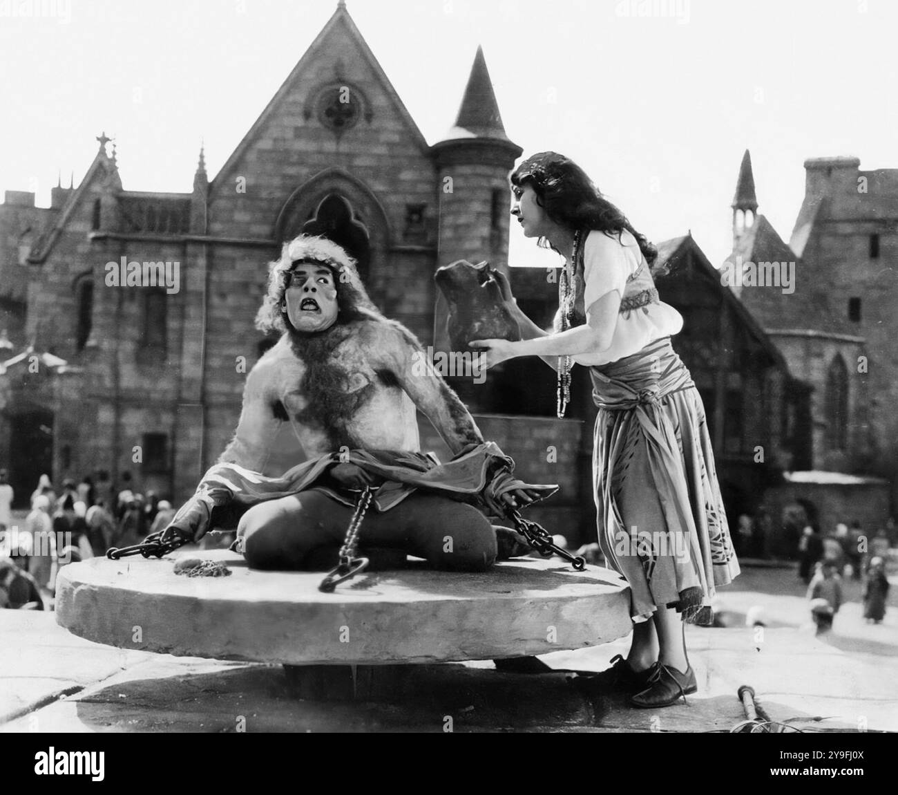 The Hunchback of Notre Dame. Publicty photo from the 1923 film The ...