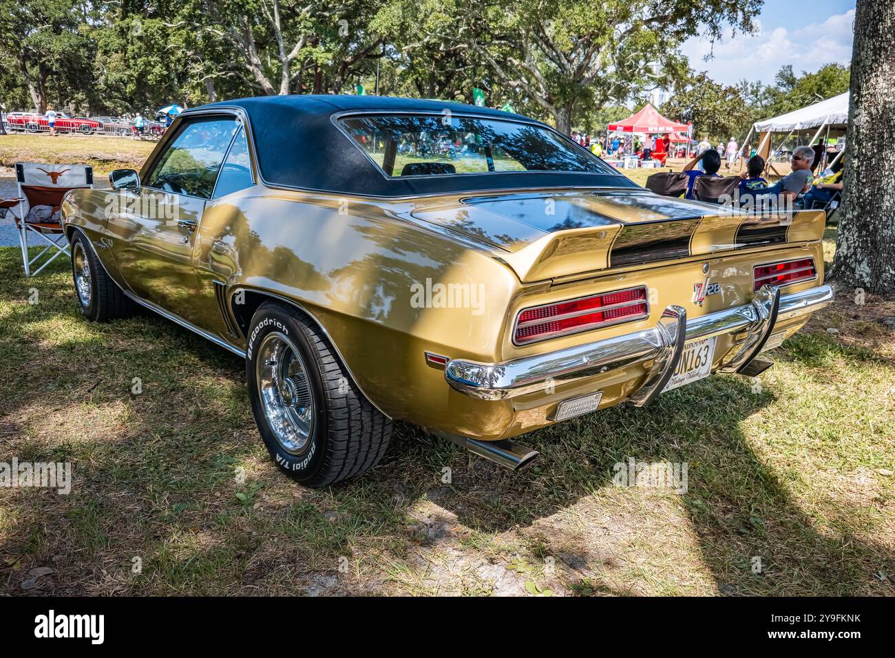 Gulfport, MS - October 03, 2023: High perspective rear corner view of a ...