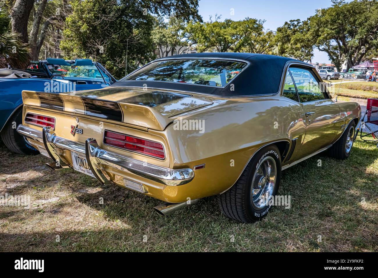 Gulfport, MS - October 03, 2023: High perspective rear corner view of a ...