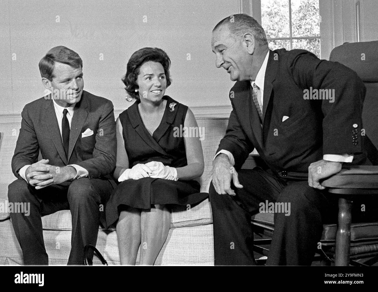 File photo - United States Attorney General Robert F. Kennedy, left ...