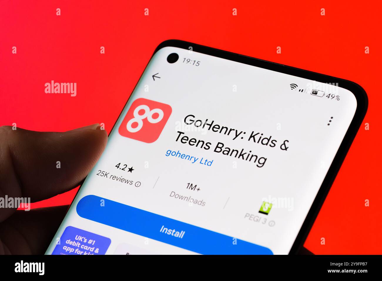 Gohenry kids and teens banking hi-res stock photography and images - Alamy