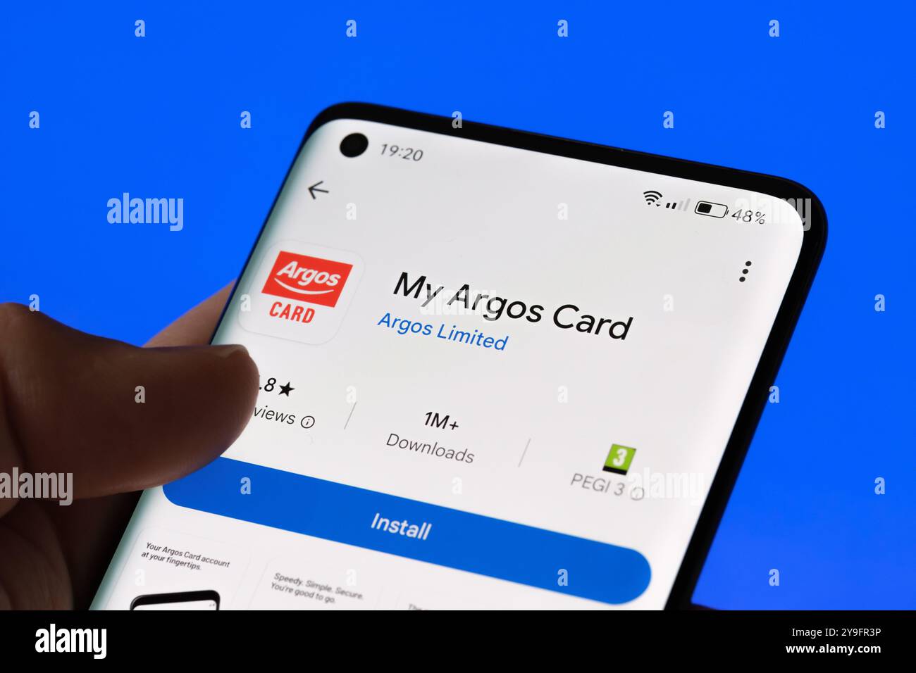 Argos card mobile hi-res stock photography and images - Alamy