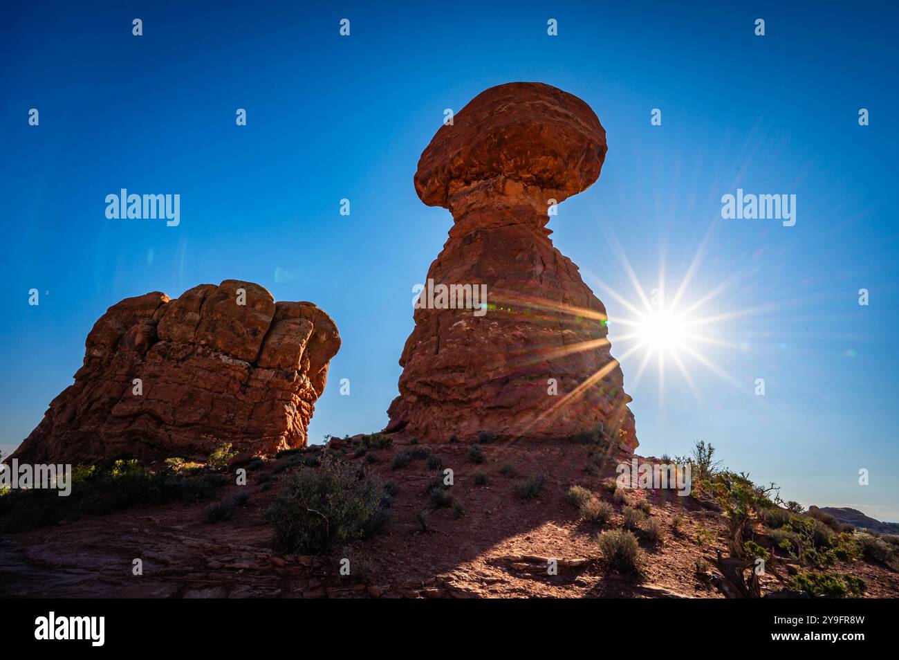 Arches National Park hikes during the fall of 2024 including balanced ...