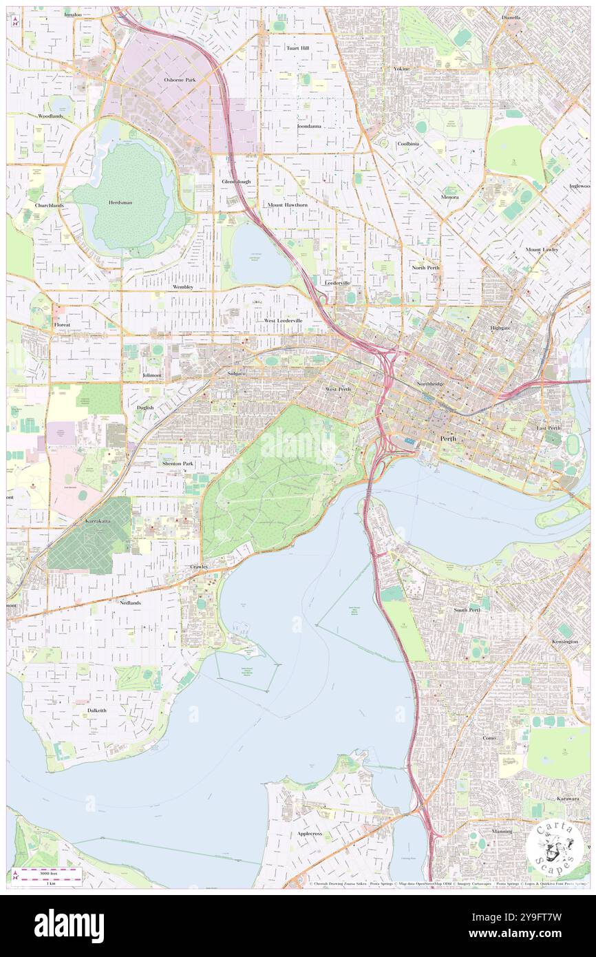 Kings Park, , AU, Australia, Western Australia, S 31 57' 25'', N 115 50 ...