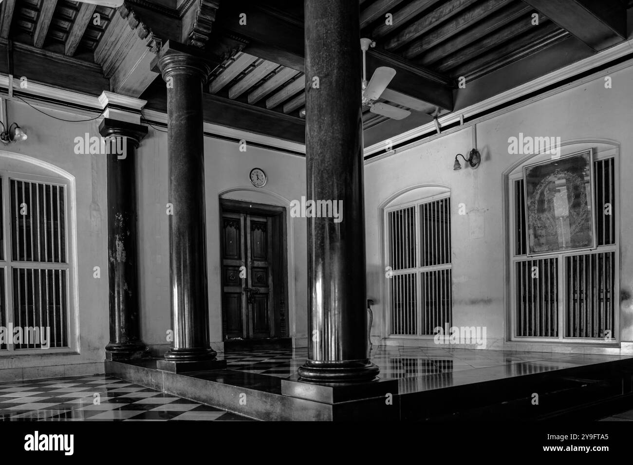 08 22 2009 Vintage Old Heritage Architecture Wooden House Chettinad ...