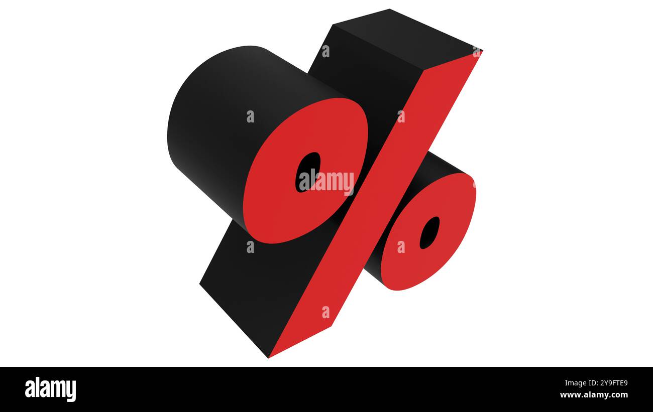 Percent sign isolated on hi-res stock photography and images - Alamy