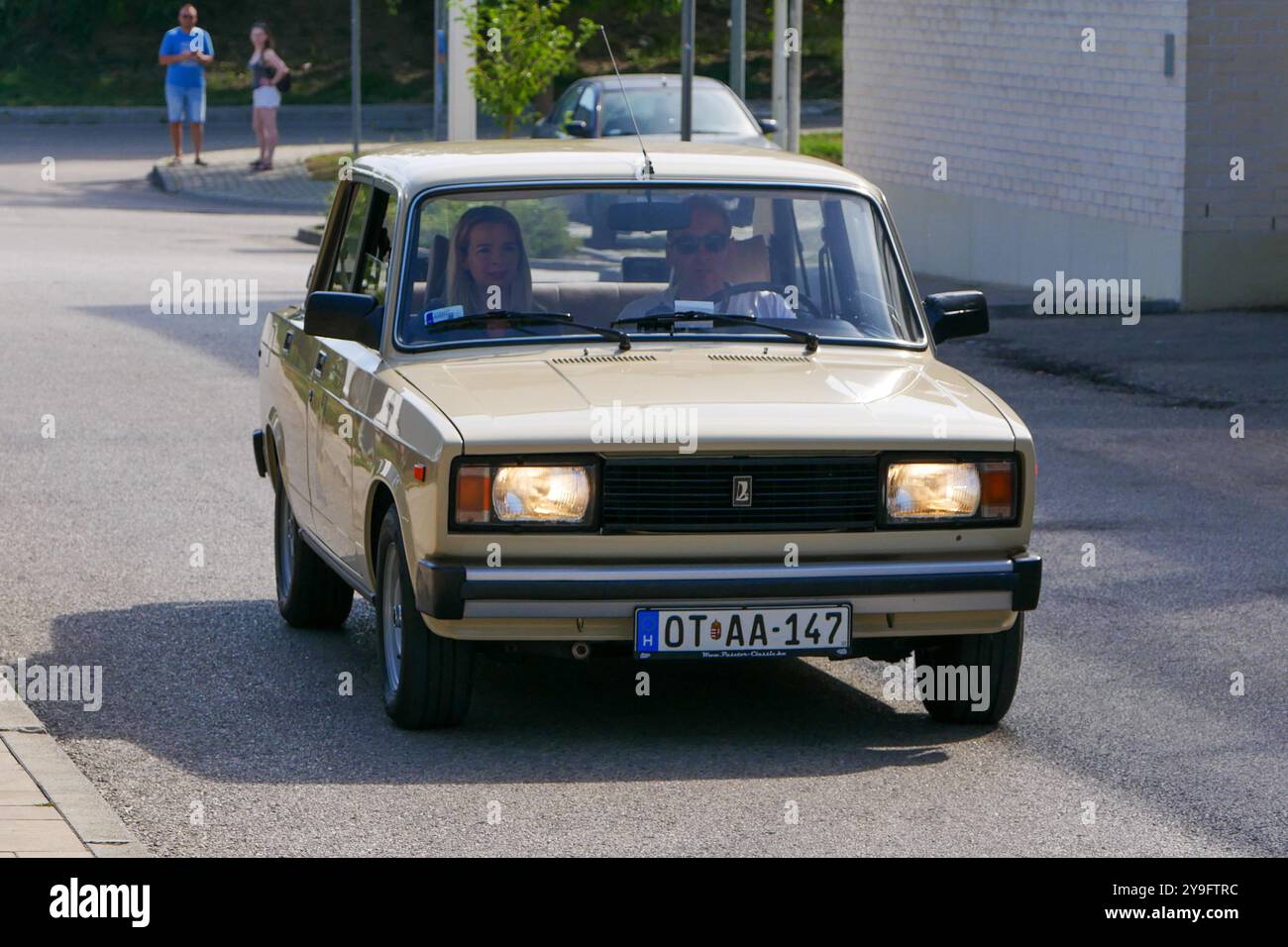 Lada 2105 at Hungarian Classic race Stock Photo - Alamy