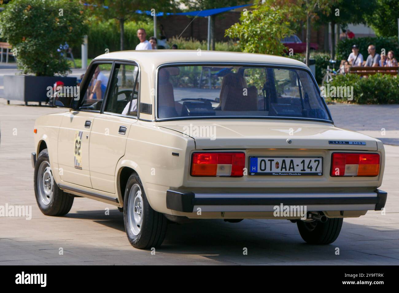 Lada 2105 at Hungarian Classic race Stock Photo - Alamy