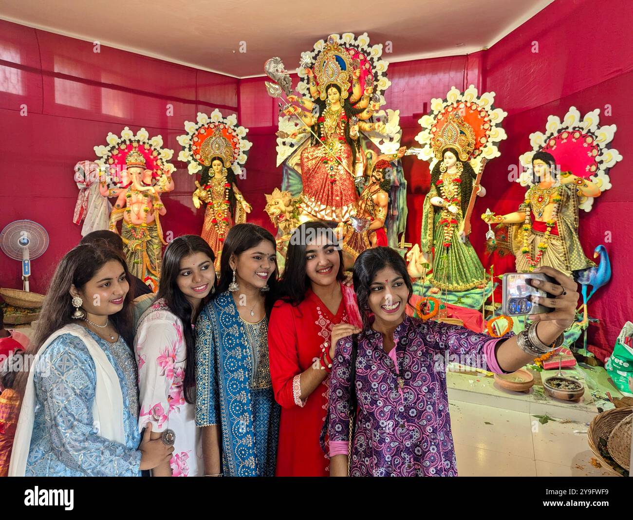Maha Saptami, the second day of the five-day Sharadiyo Durga Puja, was ...