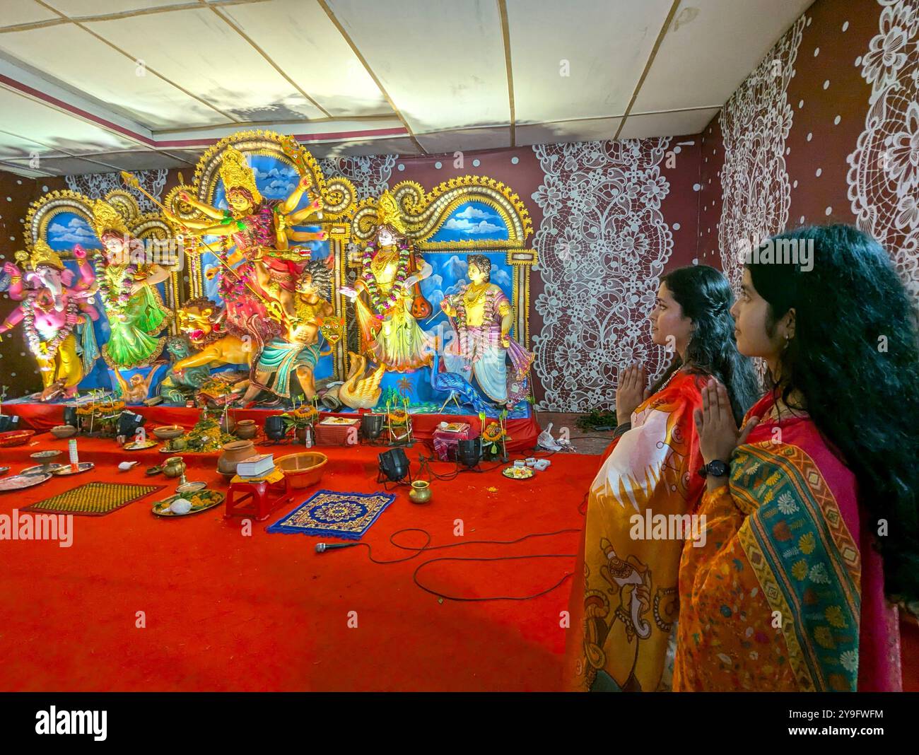Maha Saptami, the second day of the five-day Sharadiyo Durga Puja, was ...