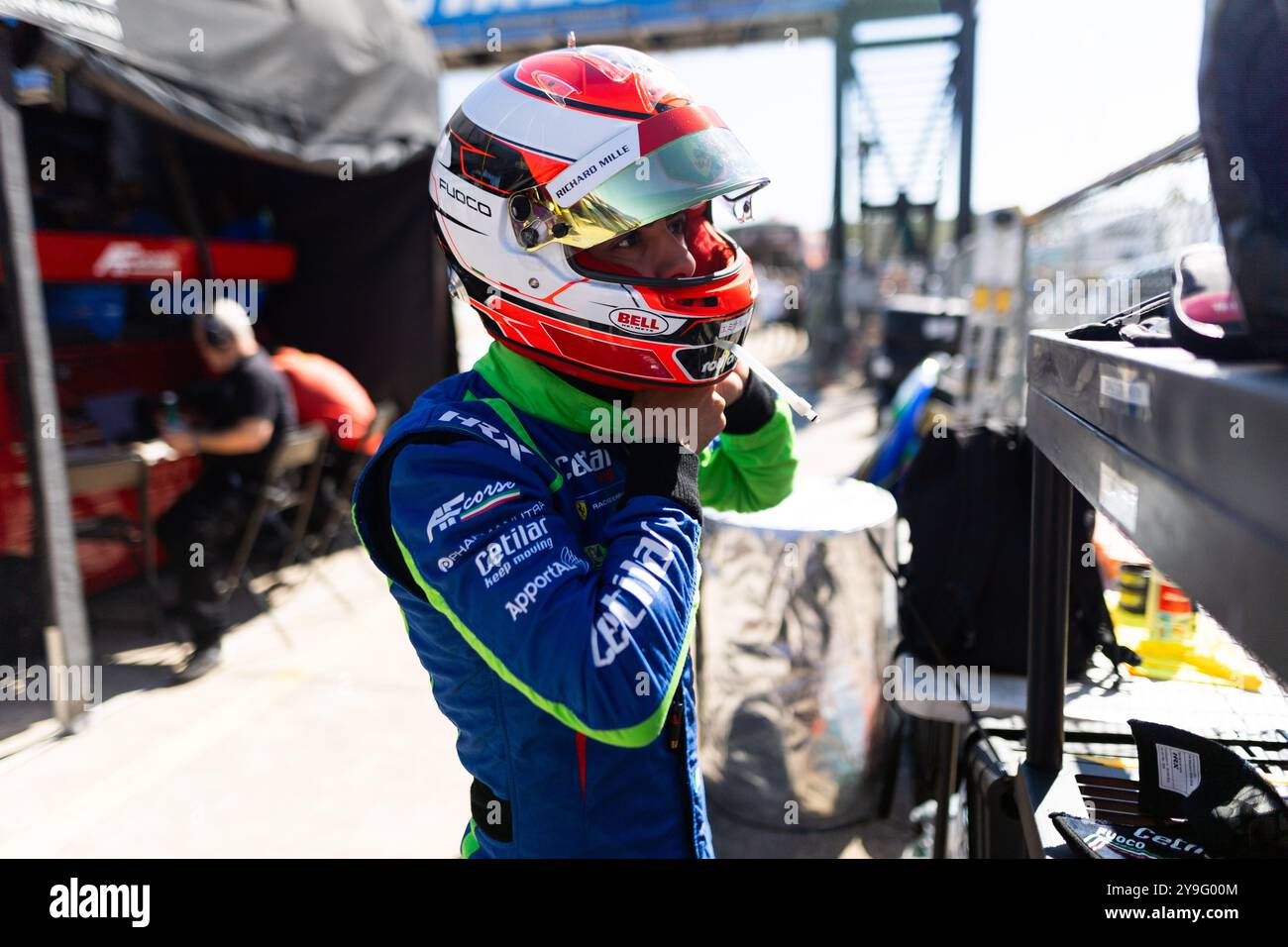 FUOCO Antonio (mco), CETILAR RACING, Ferrari 296 GT3, portrait during ...