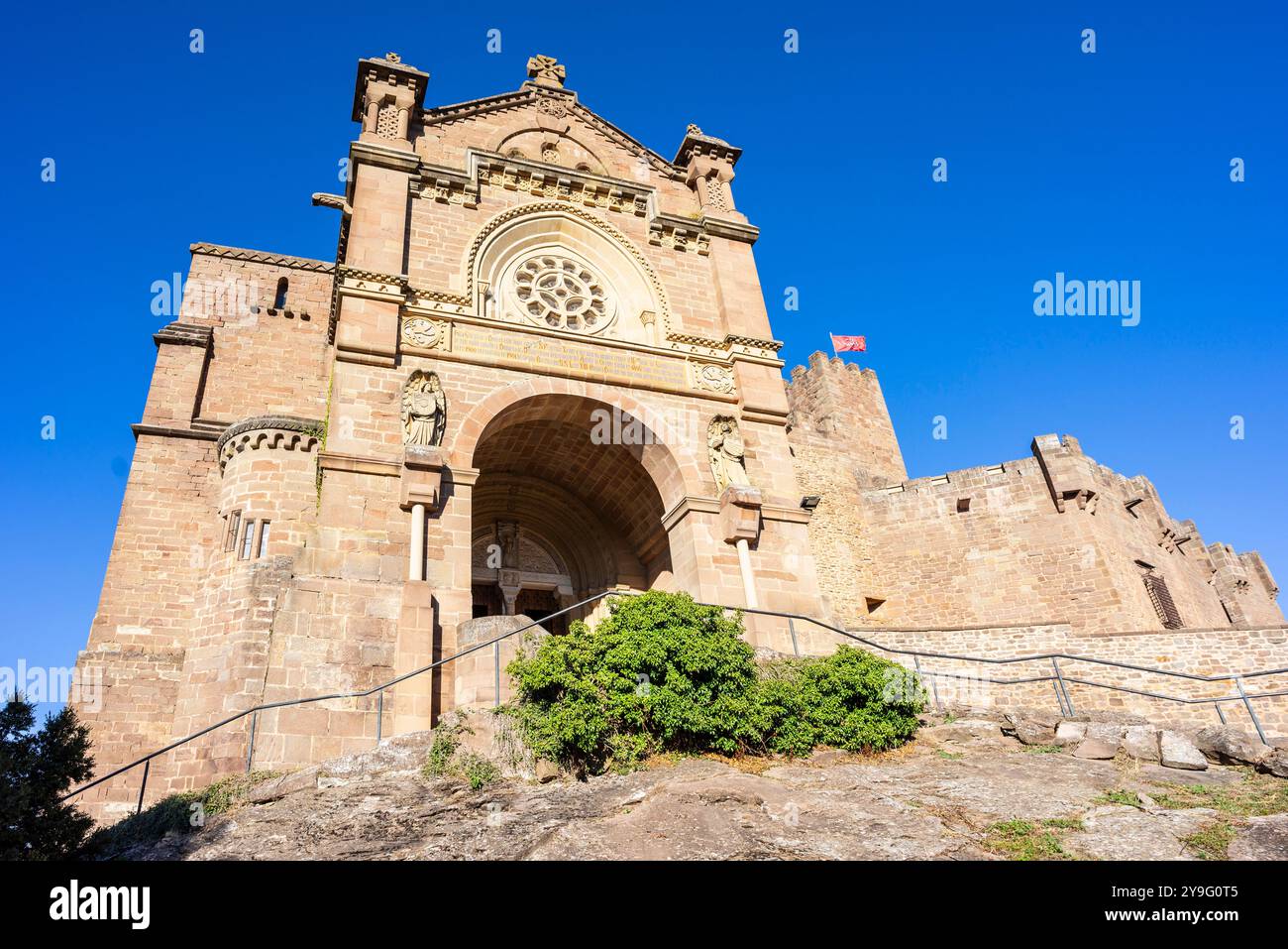 Javier Castle, 10th century, Javier sanctuary, Foral Community of ...