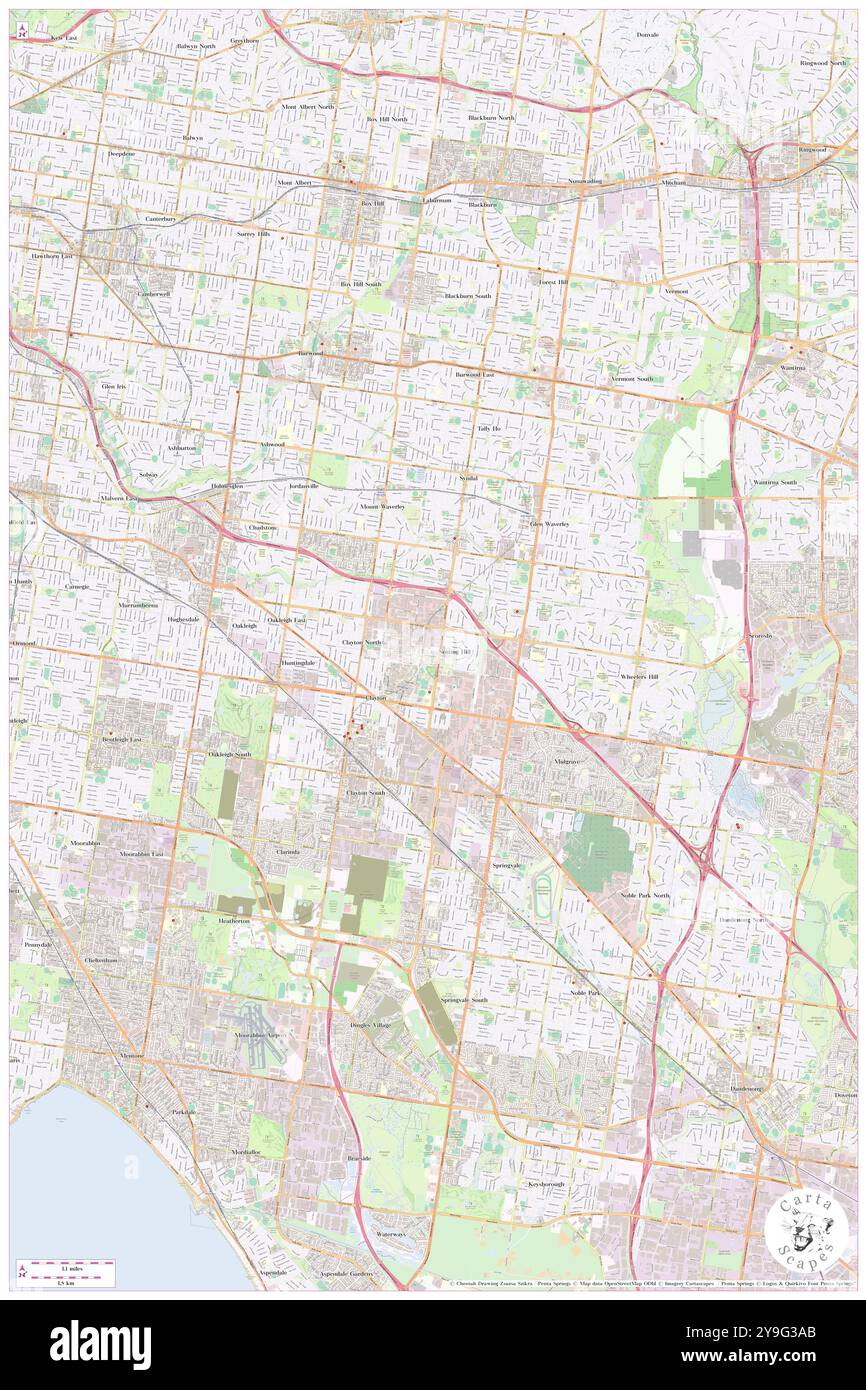 Notting Hill, Monash, AU, Australia, Victoria, S 37 54' 18'', N 145 8 ...