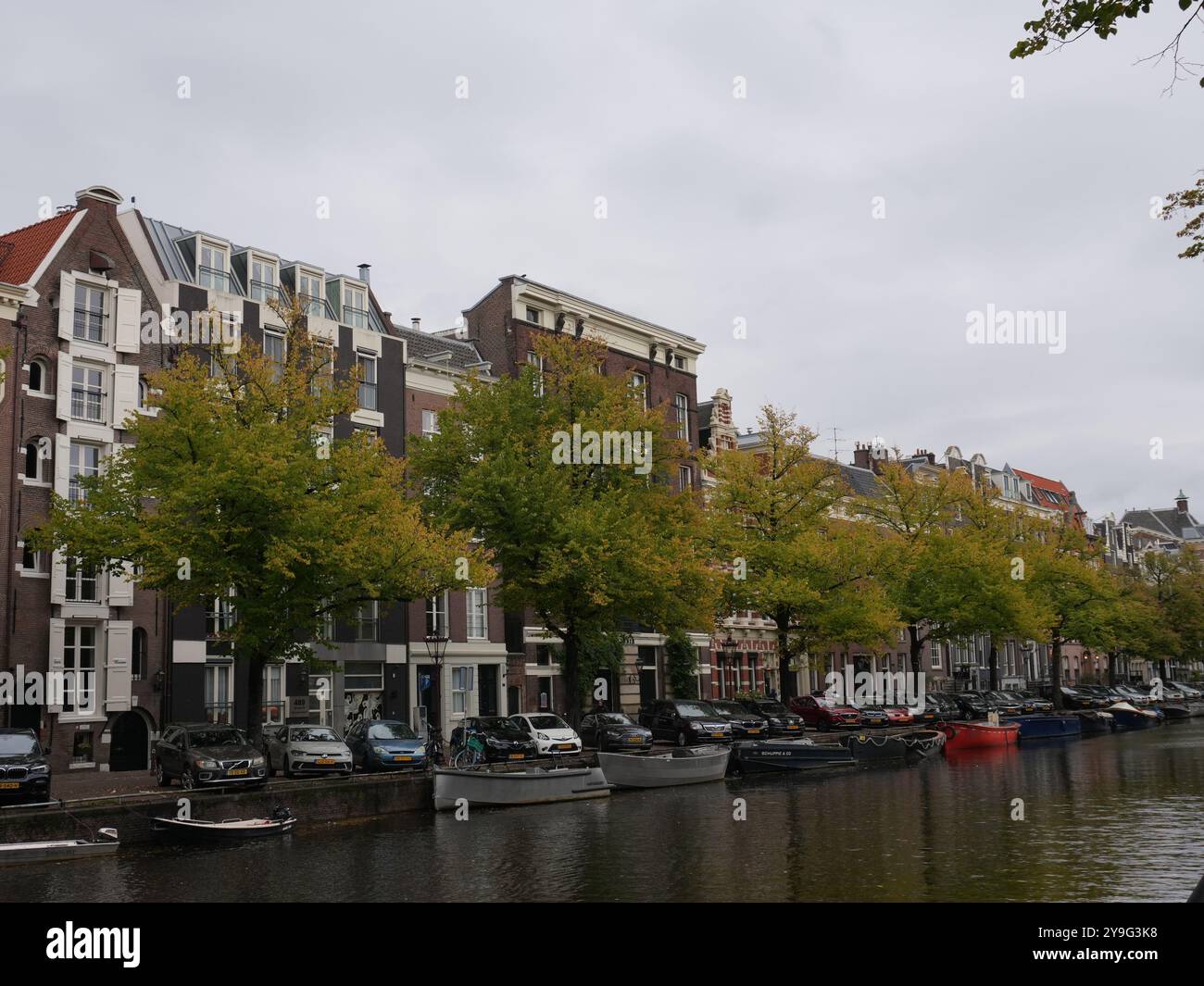 Amsterdam, North Holland, The Netherlands, October 2th, 2024: Canal ...