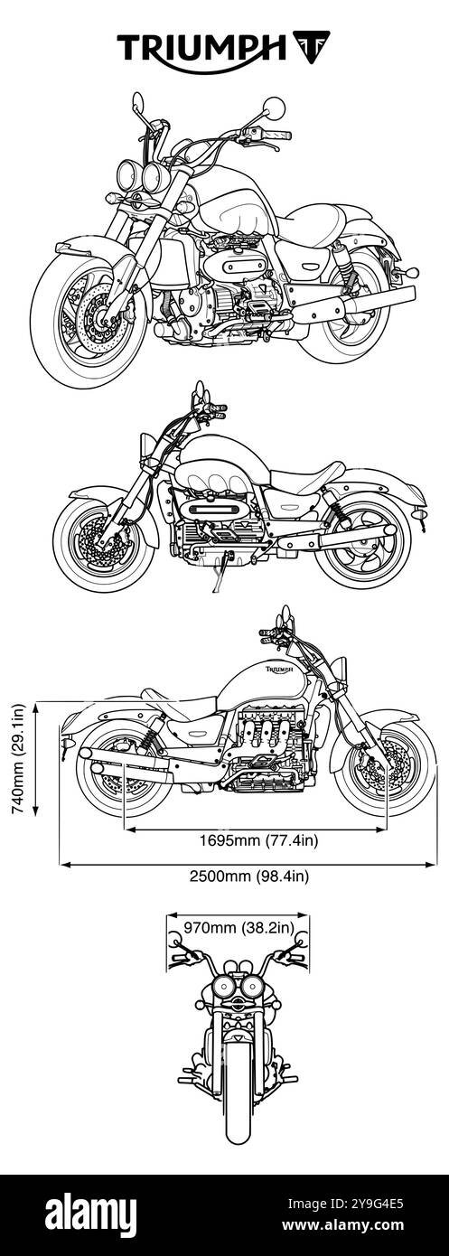 Triumph rocket 3 gt hi-res stock photography and images - Alamy