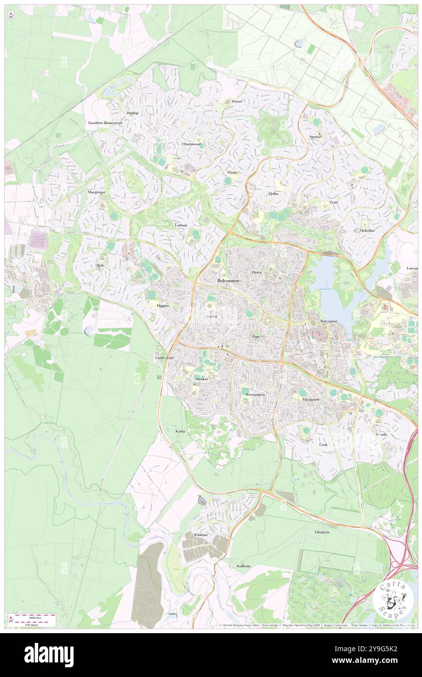 Scullin, , AU, Australia, Australian Capital Territory, S 35 14' 4'', N ...