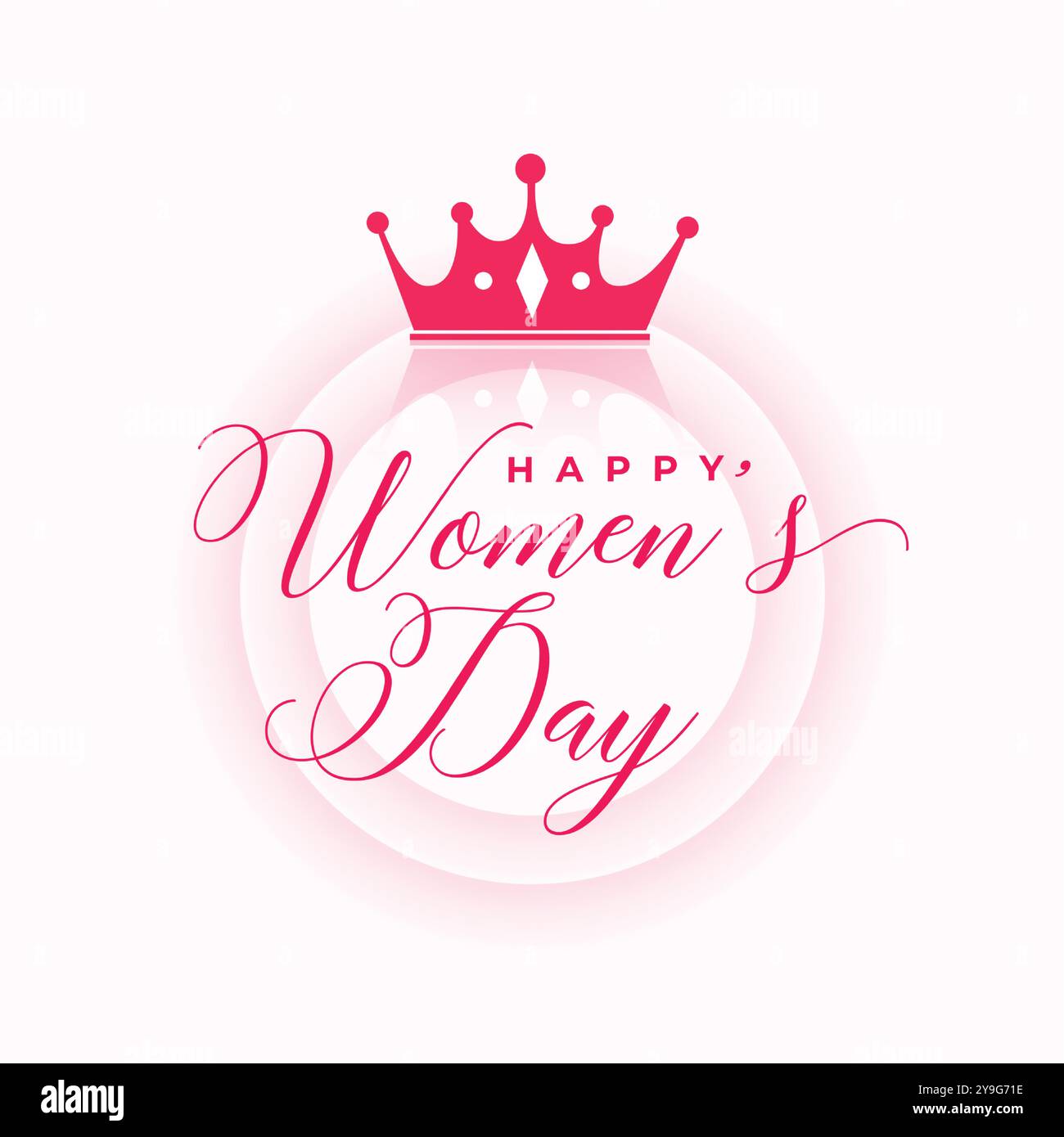 celebrate women's day event a tribute to female power vector Stock ...