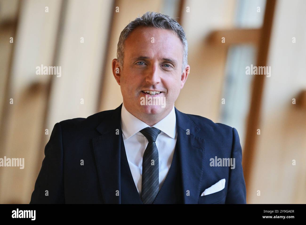 Edinburgh Scotland, UK 10 October 2024. Alex Cole-Hamilton MSP at the ...