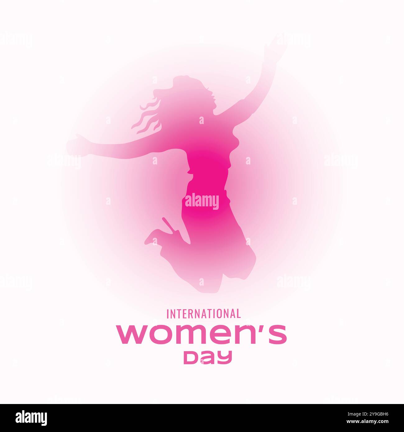 happy international women's day greeting card for girl power and ...