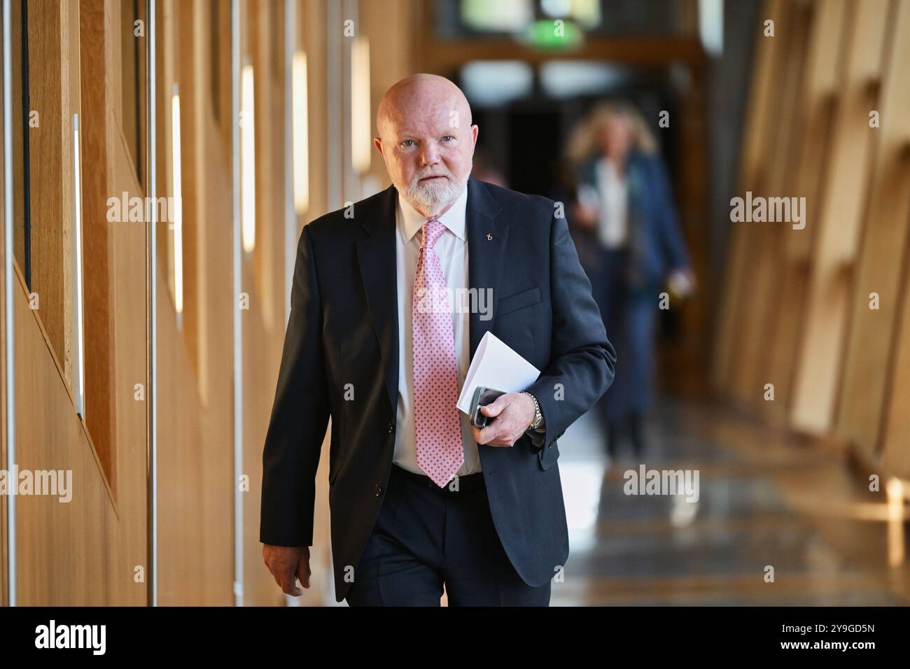 Edinburgh Scotland, UK 10 October 2024. Colin Beattie MSP at the ...